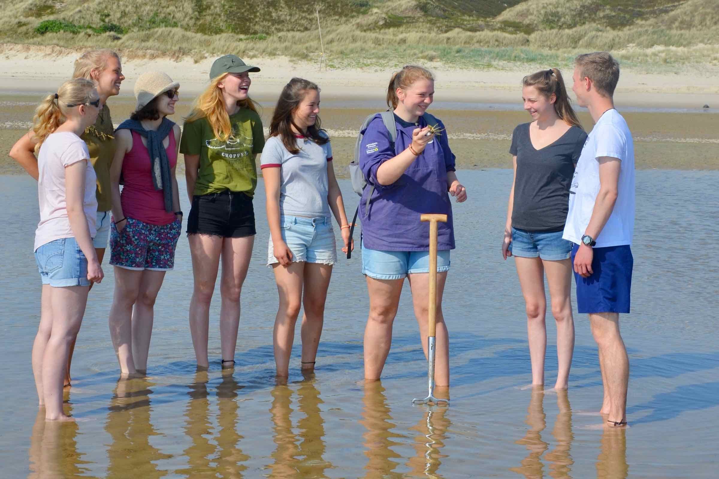Nordseetourismus: Wattwanderung auf Sylt - Abenteuer Wattenmeer in Hörnum