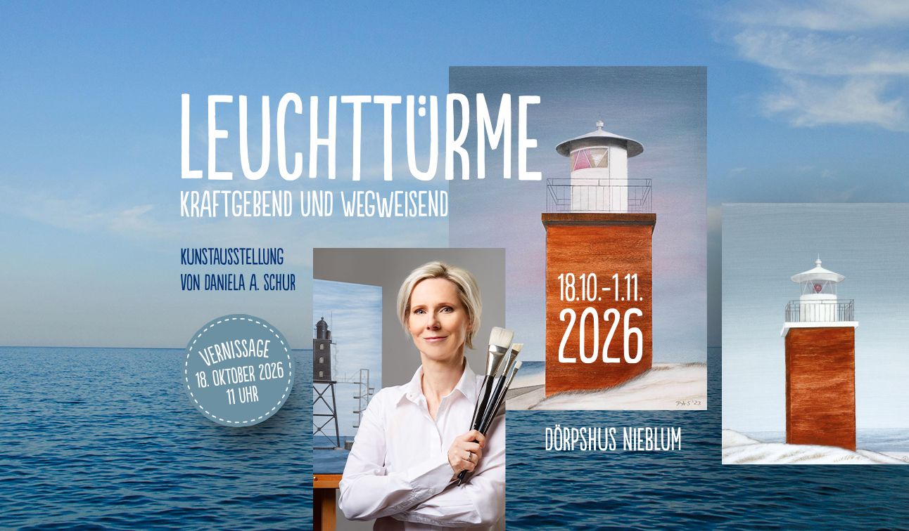 Nordseetourismus: Vernissage der Kunstausstellung von Daniela A. Schur ...